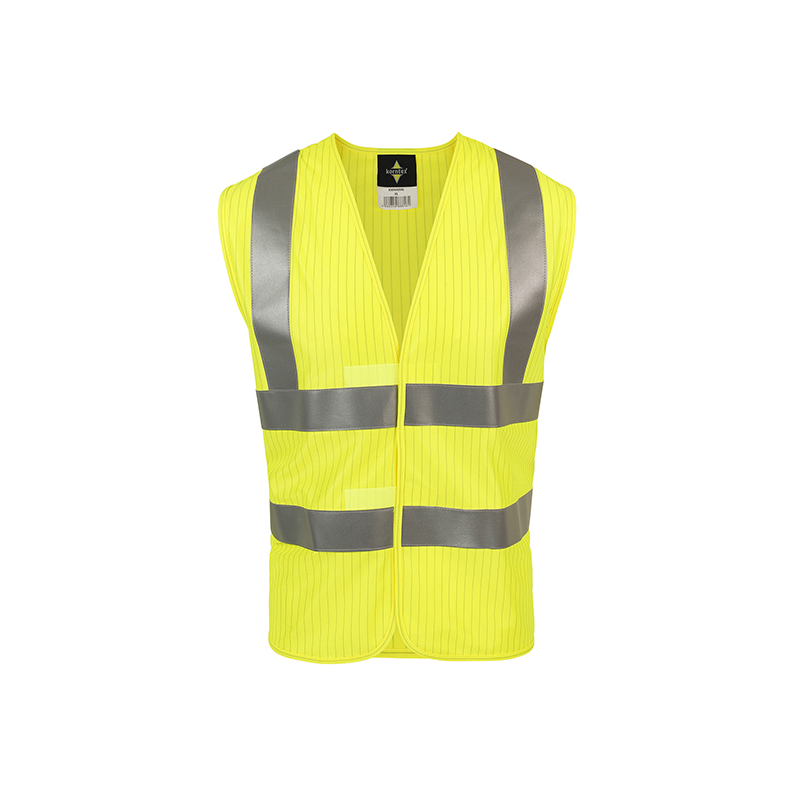 Korntex Triple Norm Warnweste Antistatisch / Flammenhemmend EN ISO 14