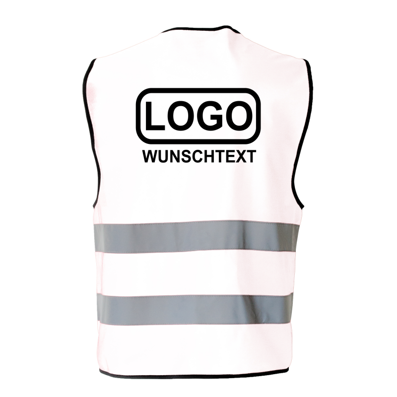 Warnweste bedruckt mit Ihrem Namen Text Bild Logo viele Größen und Fa